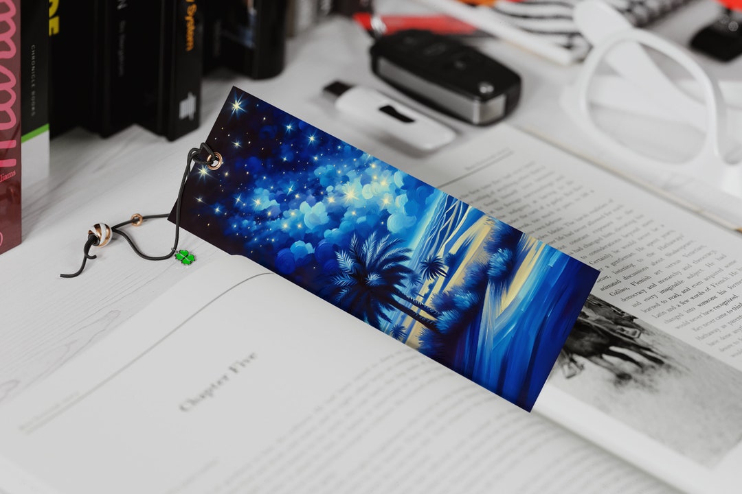 Printable Bookmarks, Enchanting Desert Bookmark , Arabian Nights Theme ...