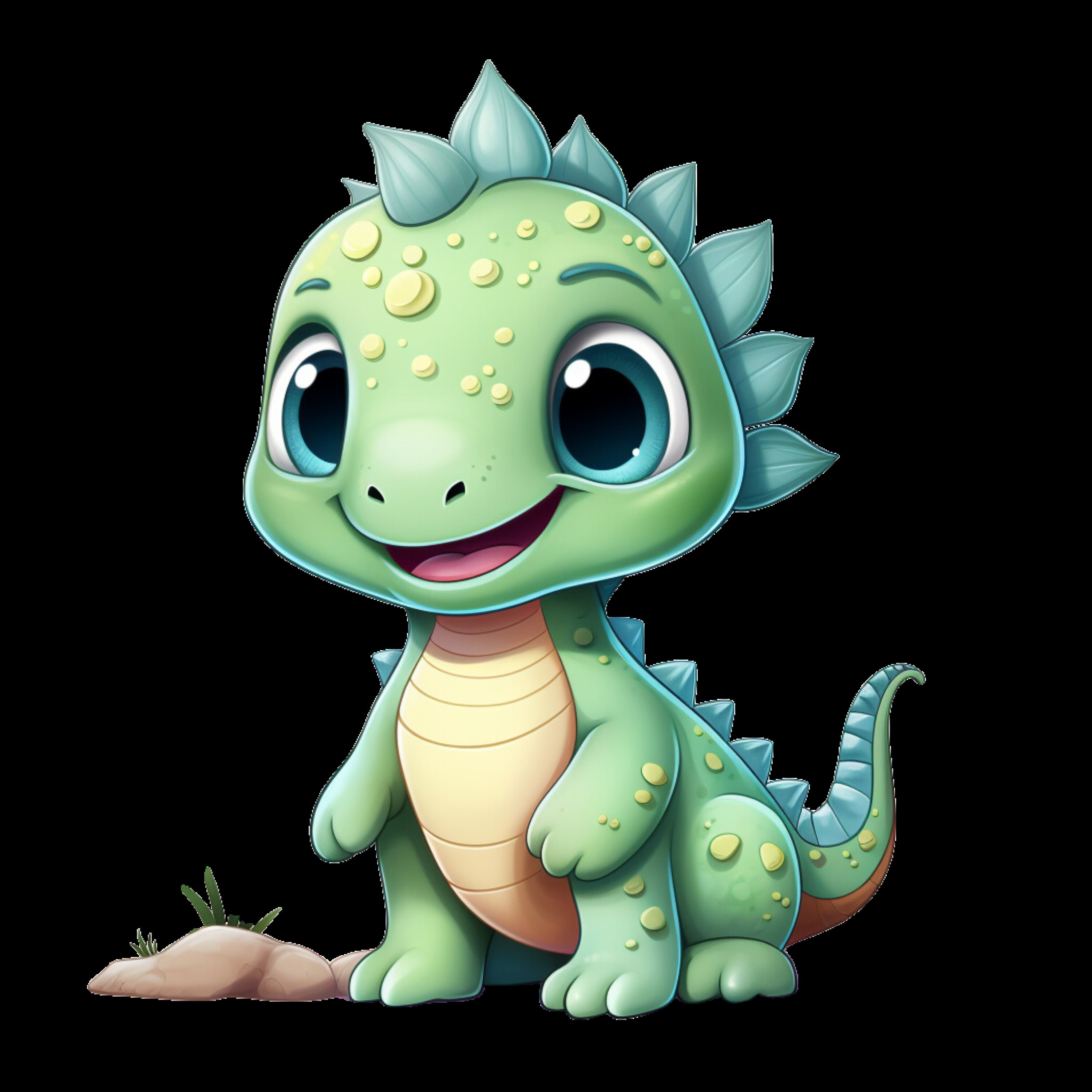 36 Dinosaur Clipart PNG, Watercolor Dinosaur Clipart, Dinosaur Bundle ...