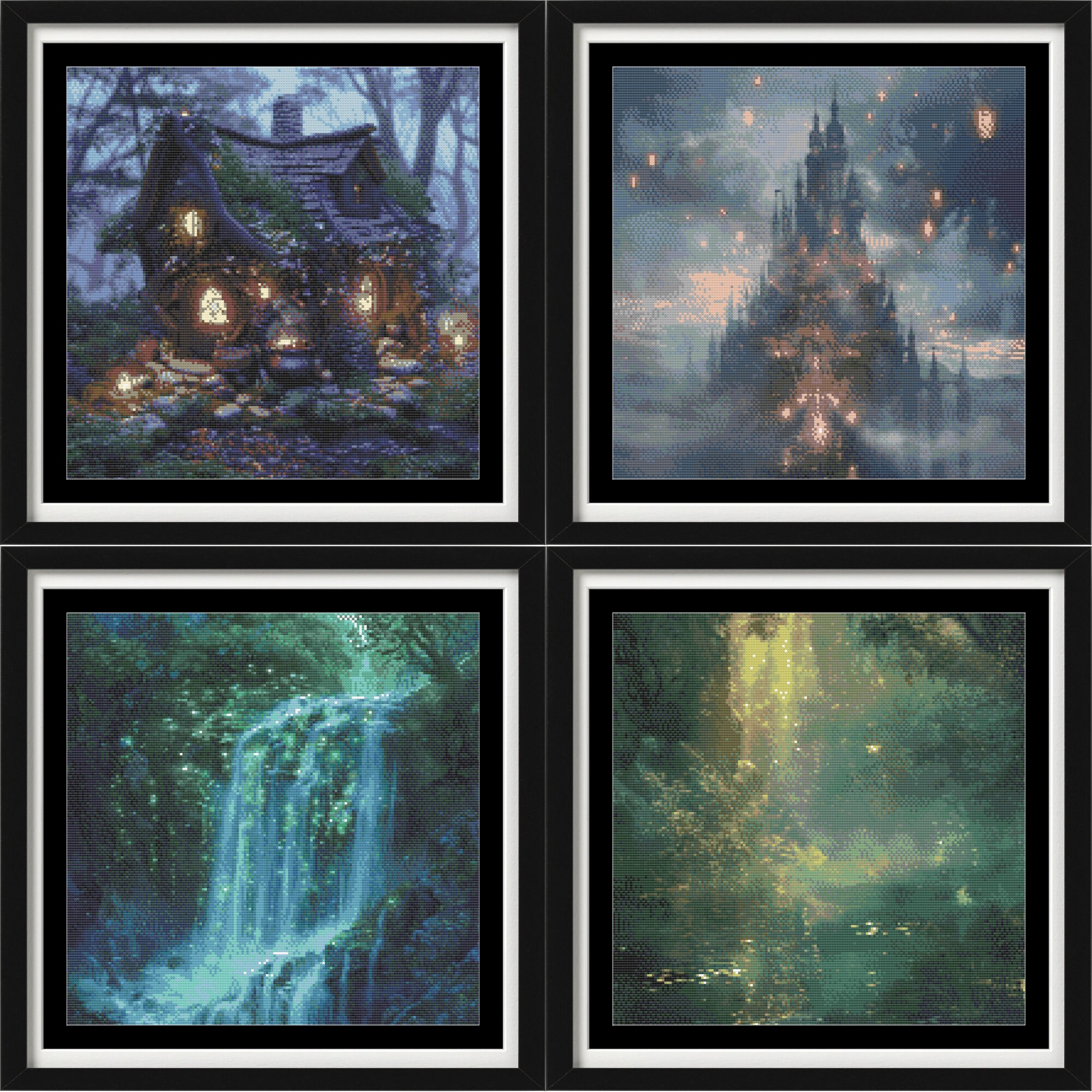 Cross Stitch Pattern Fantasy Mystical Adventures PDF Modern Cross ...