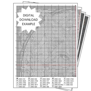 Cross Stitch Pattern - Bundle Offer Colorful Autumn - PDF - Modern ...