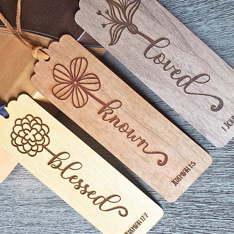 Personalized Christian Bookmarks - Etsy
