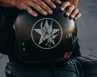 Car Vinyl Decal,vintage Military Sticker, Navy Top Hat Badge, WW2 ...