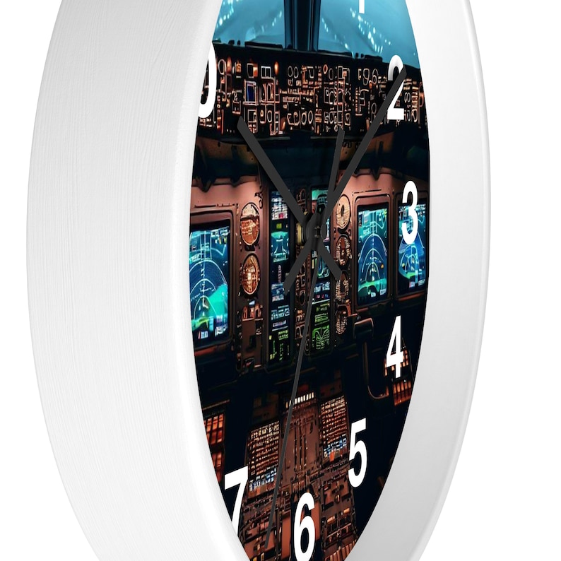 Aviation Wall Clock, Pilot Wall Clock, Airlines Wall Clock, Gift for ...