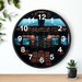 Aviation Wall Clock, Pilot Wall Clock, Airlines Wall Clock, Gift for ...
