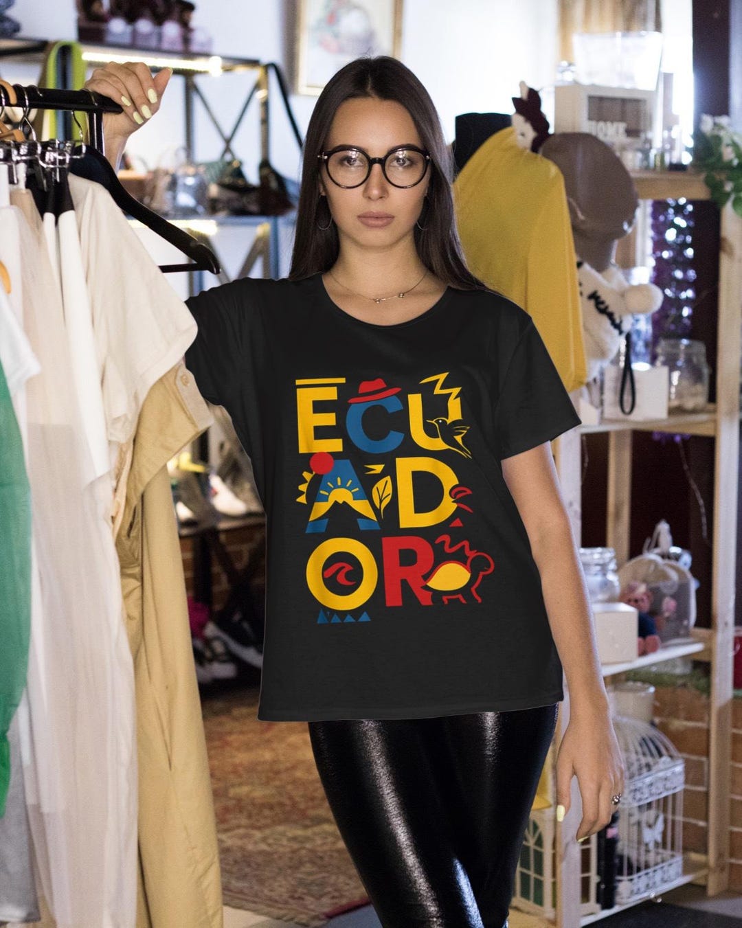 Ecuador Shirt - Bold Ecuadorian Culture Tee - Asphalt, Black, Maroon ...