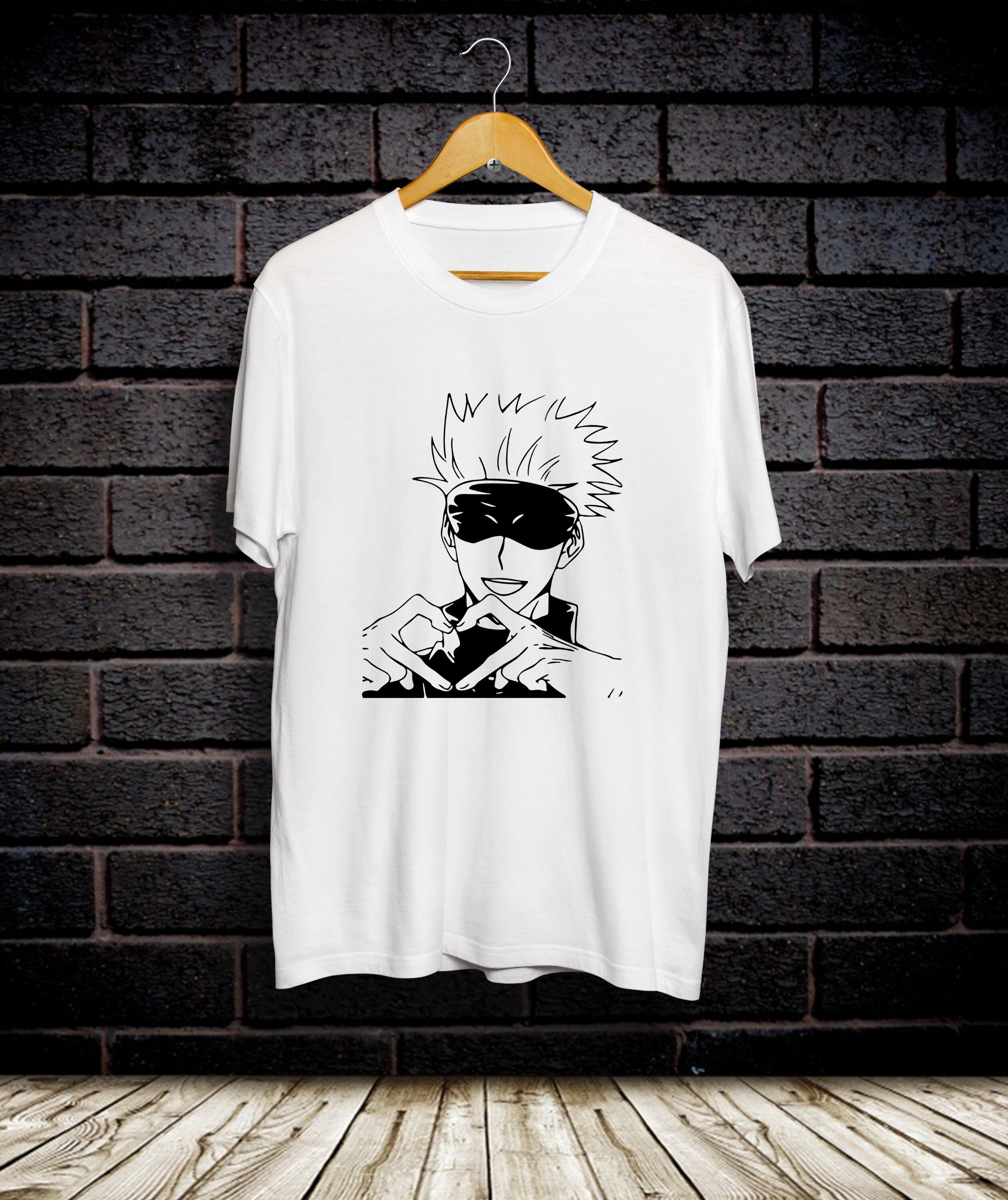 Jujutsu Kaisen Satoru Gojo Heart T-shirt - Etsy