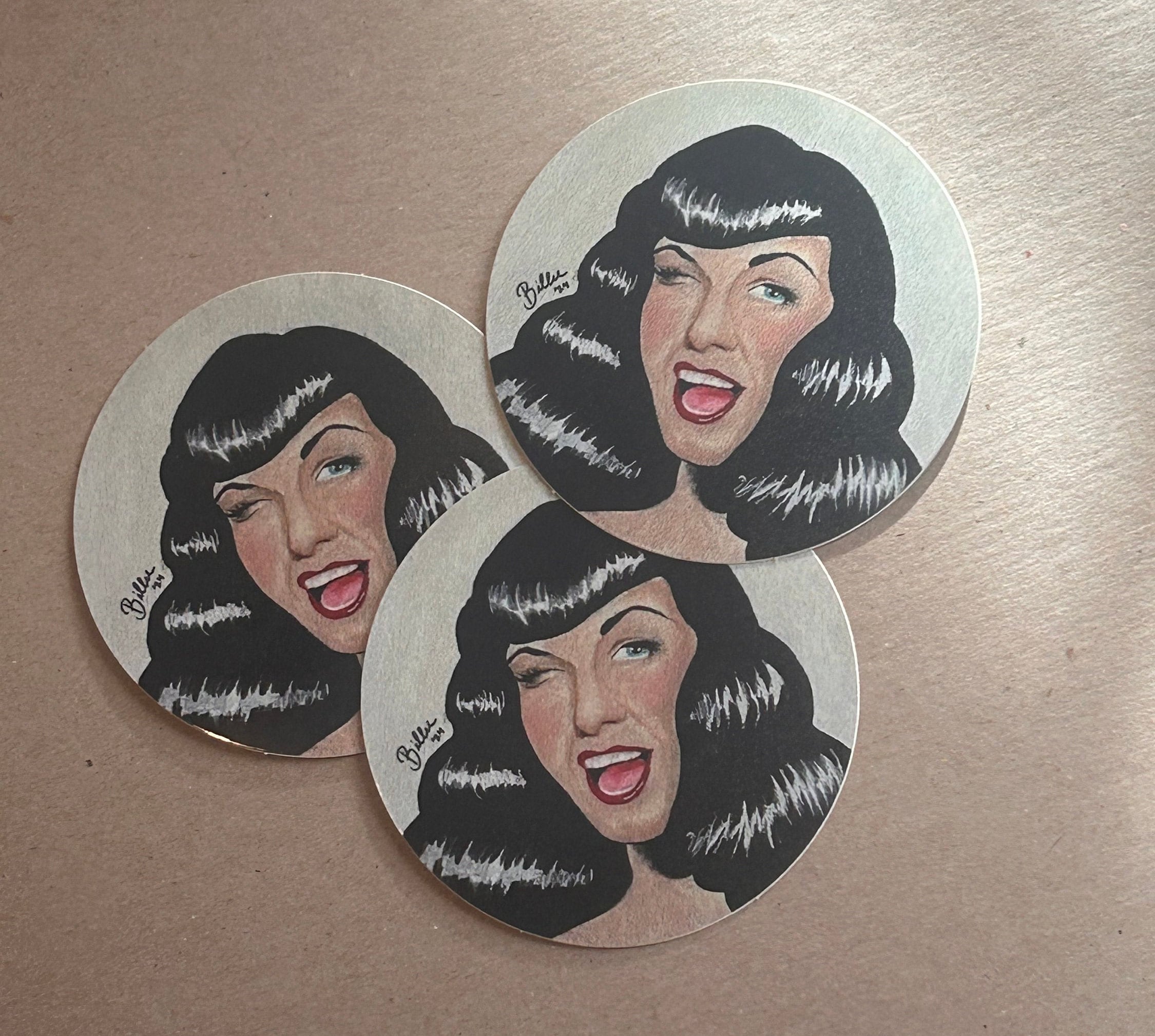Bettie Stickers by Billie - Etsy