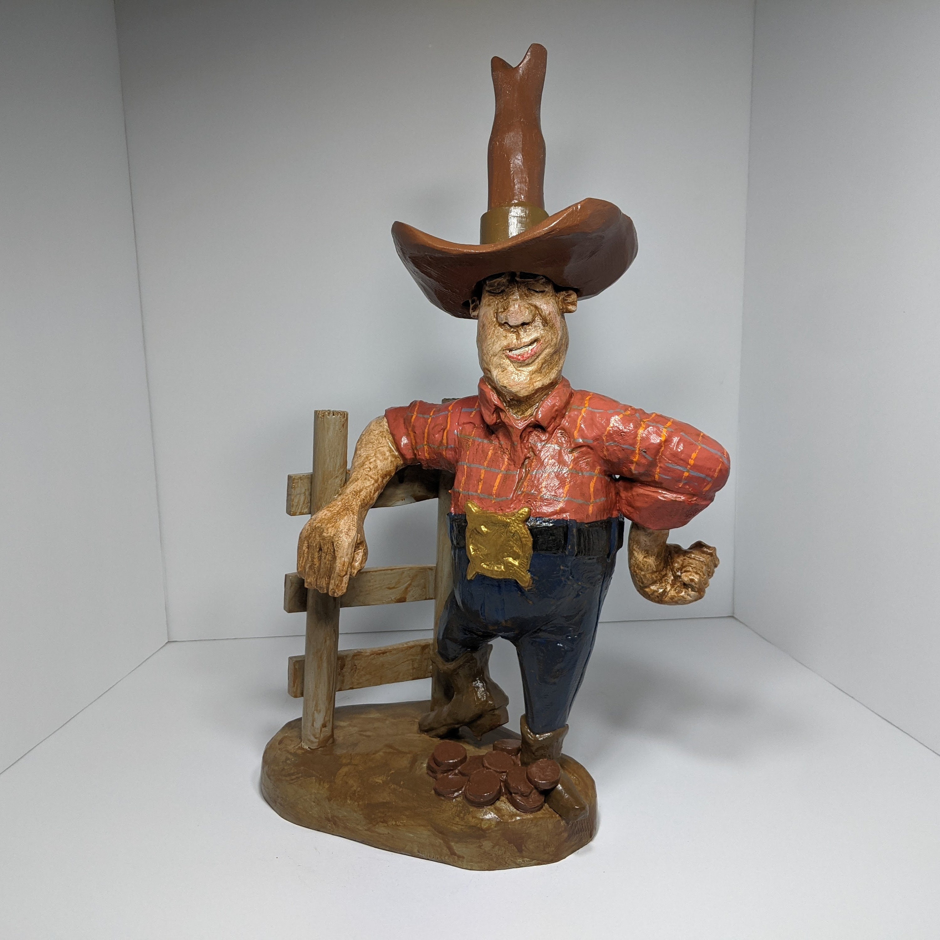 Cowboy Caricature Carving Patterns