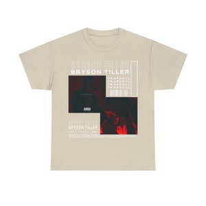 Bryson Tiller Music Album T-shirt, Merch Vintage Trapsoul for Lovers ...
