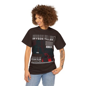 Bryson Tiller Music Album T-shirt, Merch Vintage Trapsoul for Lovers ...