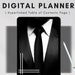 Digital Planner for Men, Digital iPad and Android Tablet, Daily and ...