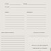 Book Club Notes Template | PRINTABLE | Book Review | Book Log | Book ...