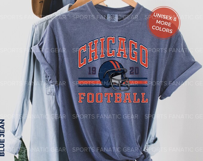Vintage 90s Chicago Bears NFL Football Salem All Over Print Sportswear ...