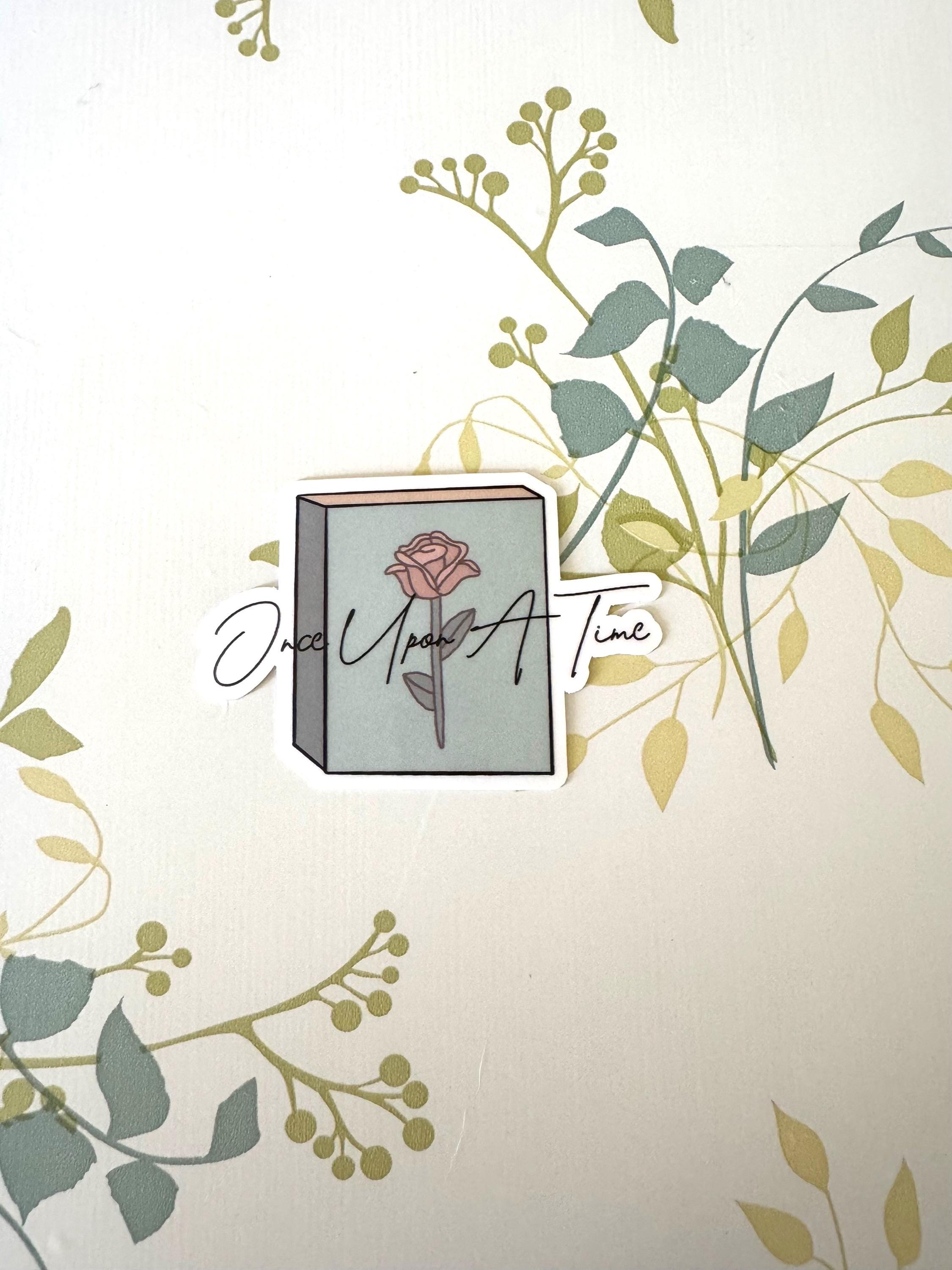 Once Upon A Time Book Sticker - Etsy