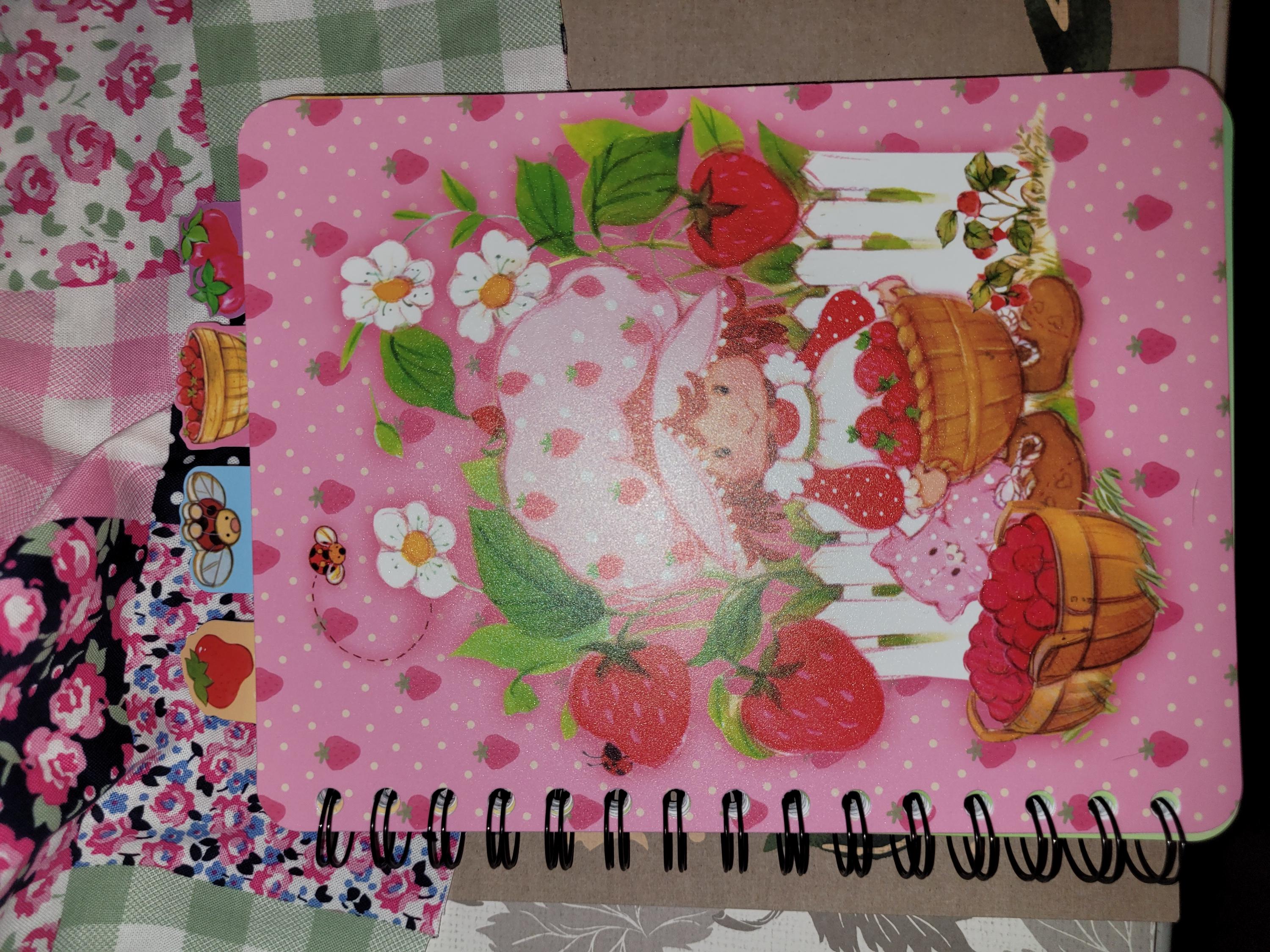 Strawberry Shortcake Journal With Tabs - Etsy