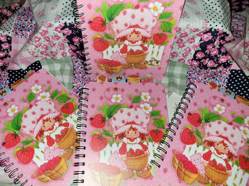 Strawberry Shortcake Journal With Tabs - Etsy