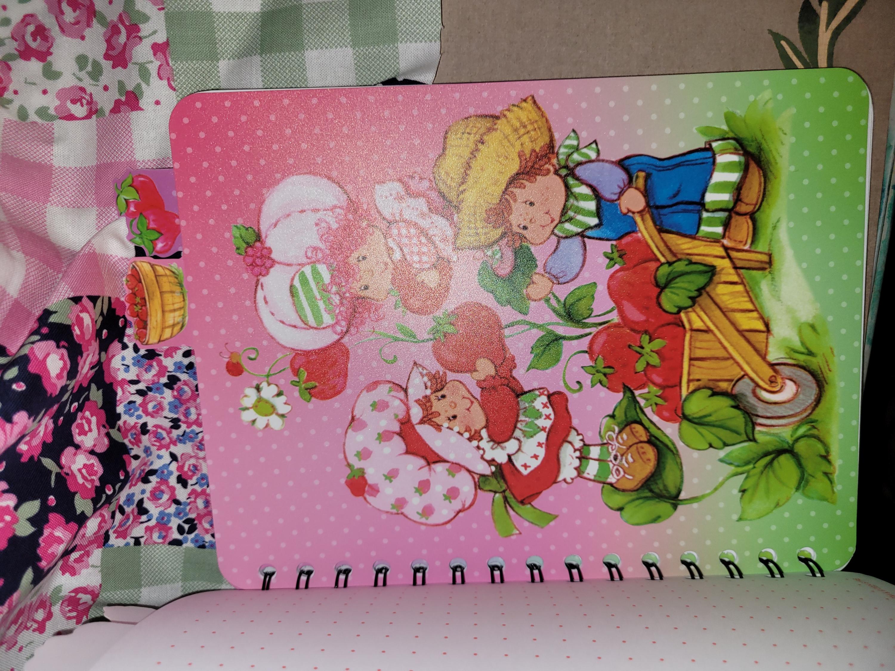 Strawberry Shortcake Journal With Tabs - Etsy
