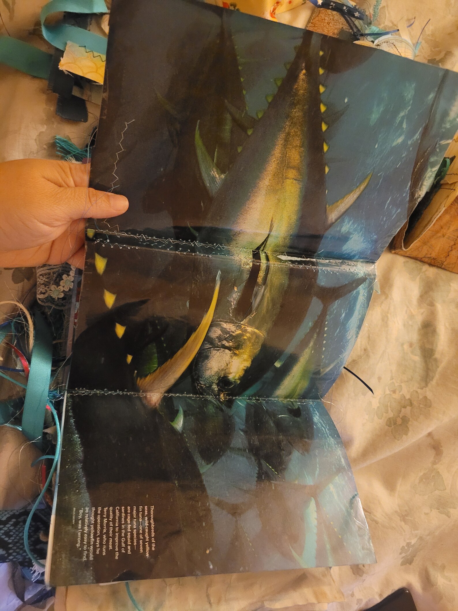 Nautical Mermaid Journal, Captains Journal Deep Sea Super Grungy Chunky ...