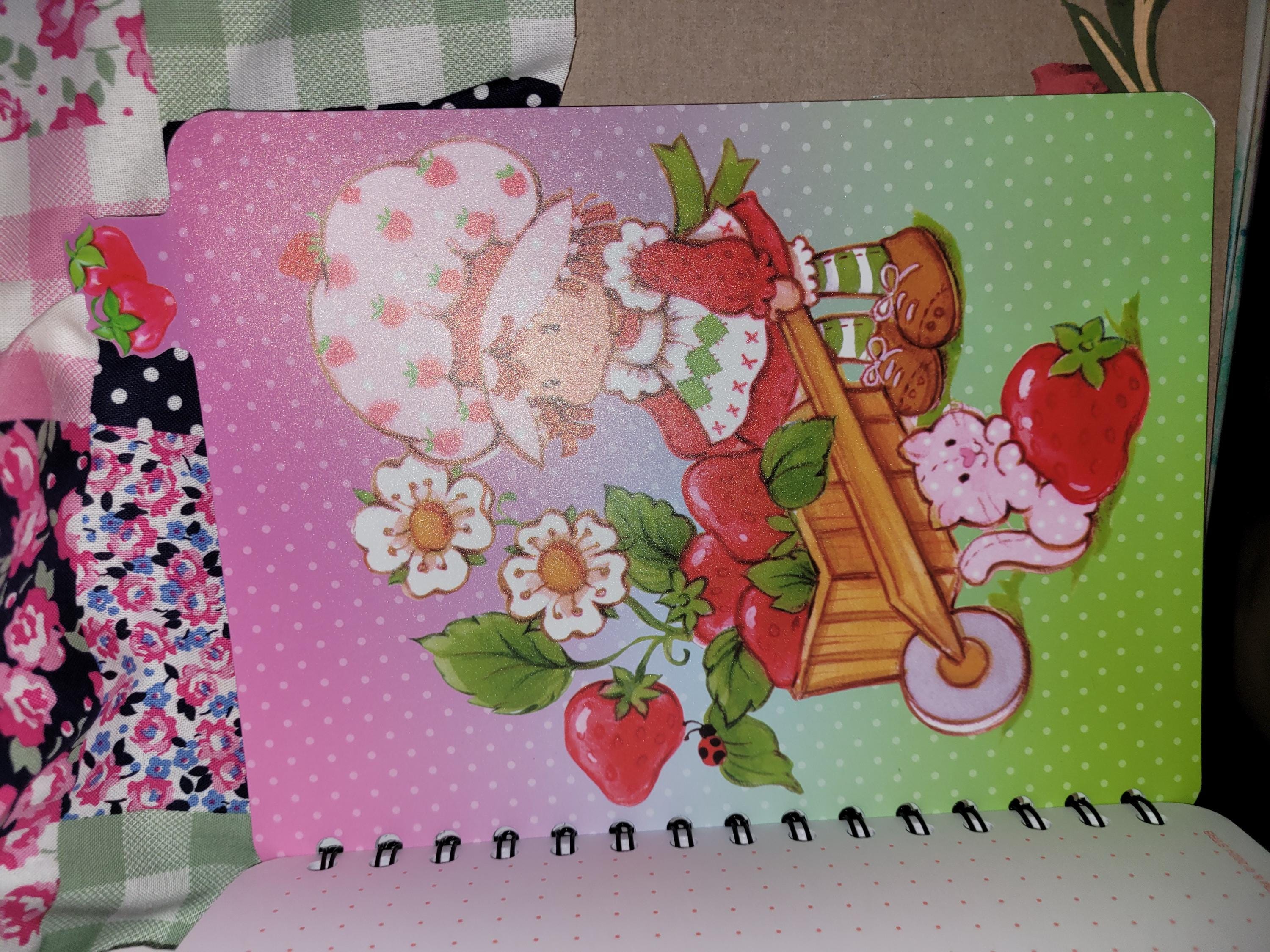 Strawberry Shortcake Journal With Tabs - Etsy