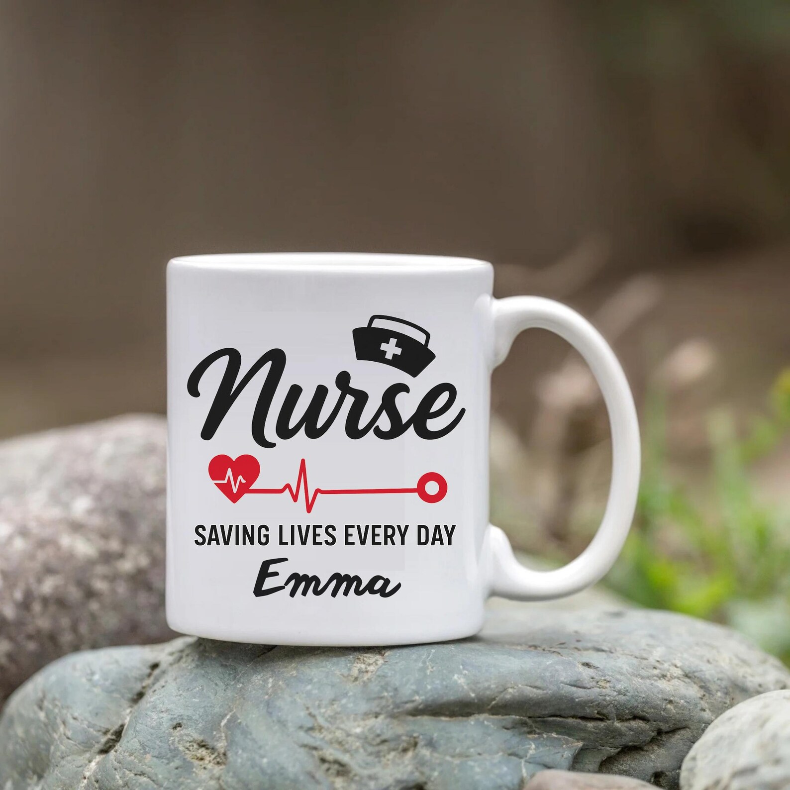 Personalized Nurse Mug, Custom Nurse Gift, Nurse Mug, RN Mug ...