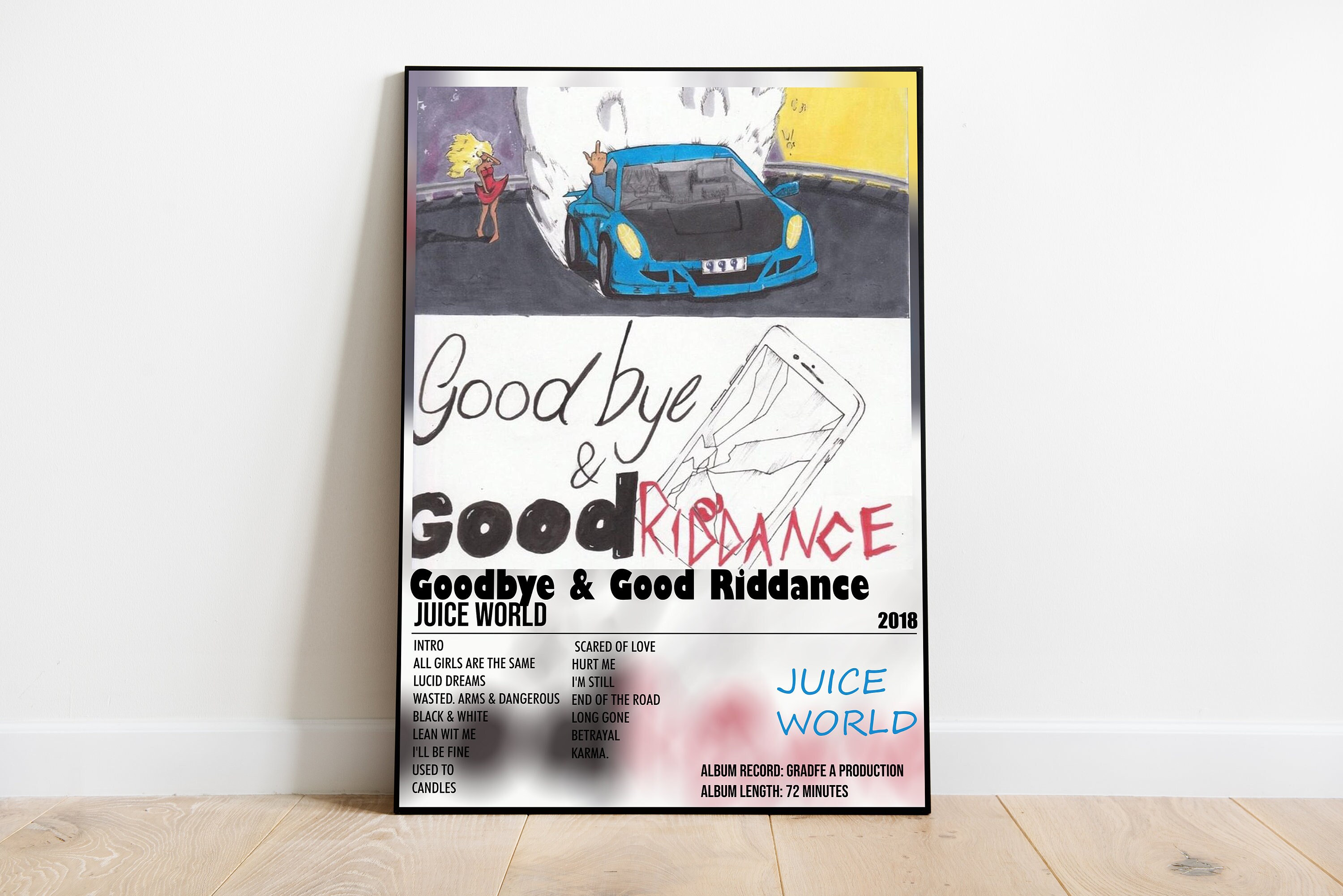Juice WRLD Poster Juice WRLD Set of 3 Posters Music Poster - Etsy UK