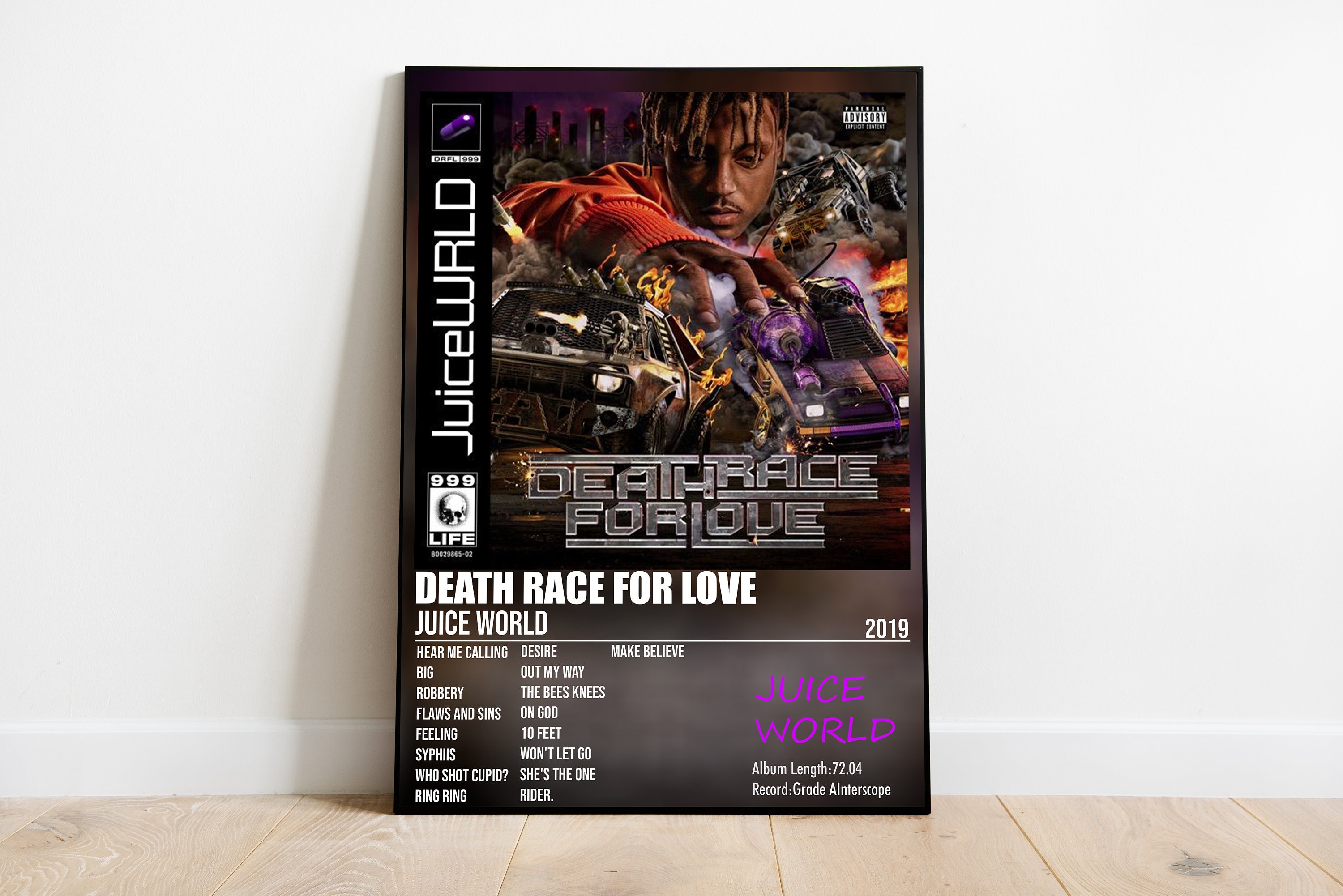 Juice WRLD Poster Juice WRLD Set of 3 Posters Music Poster - Etsy UK