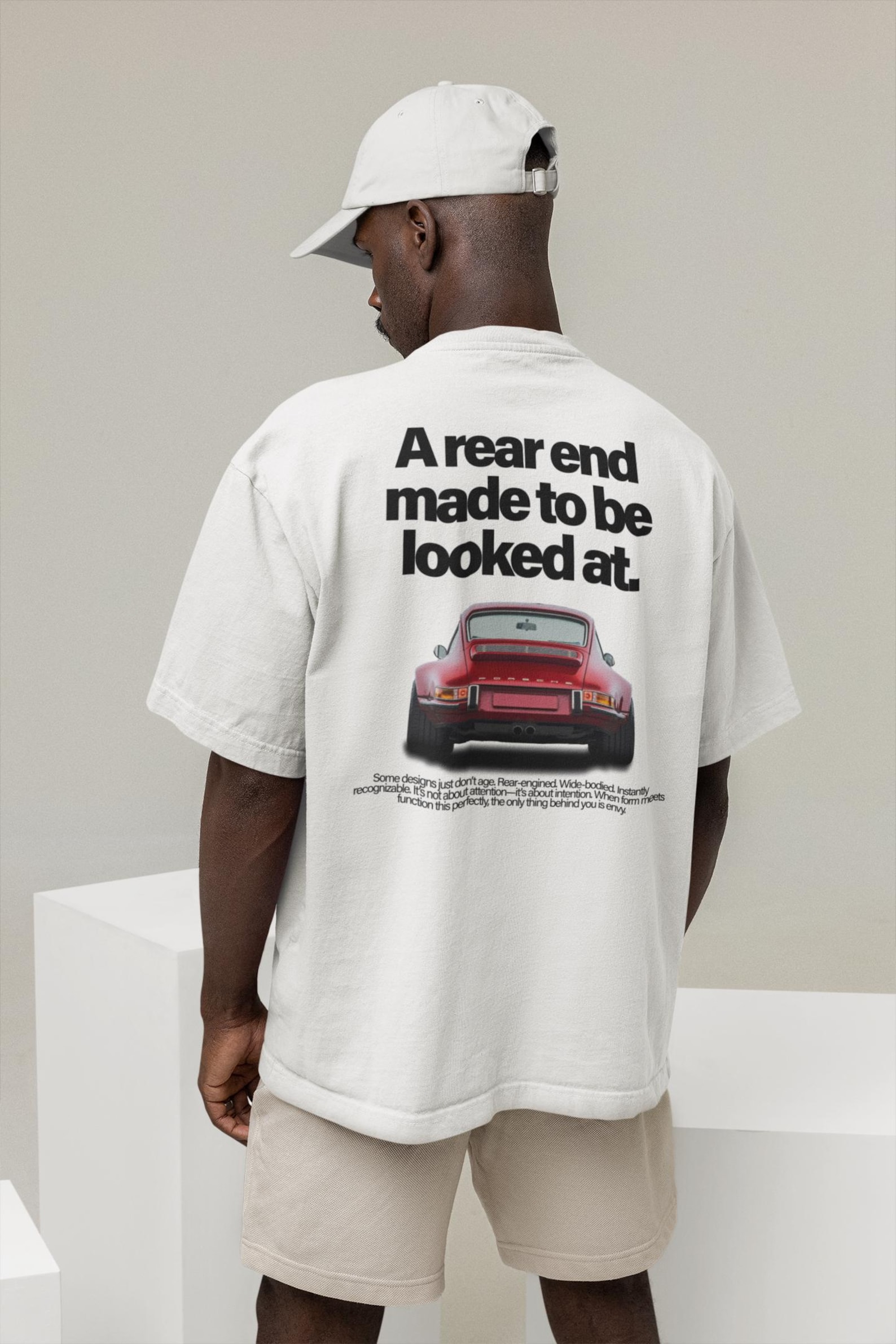 Red Porsche 964 T-shirt: Vintage Air-cooled Classic Car Tee - Etsy
