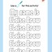 Custom Name Tracing Practice Sheets Using 4 Different Fonts - Etsy