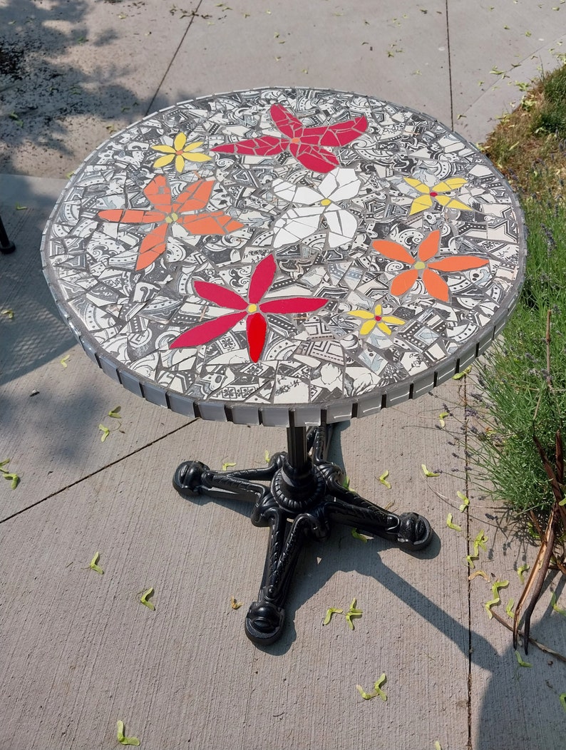 Mosaic Tile Table Top - Etsy