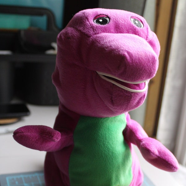 Barney Plush - Etsy