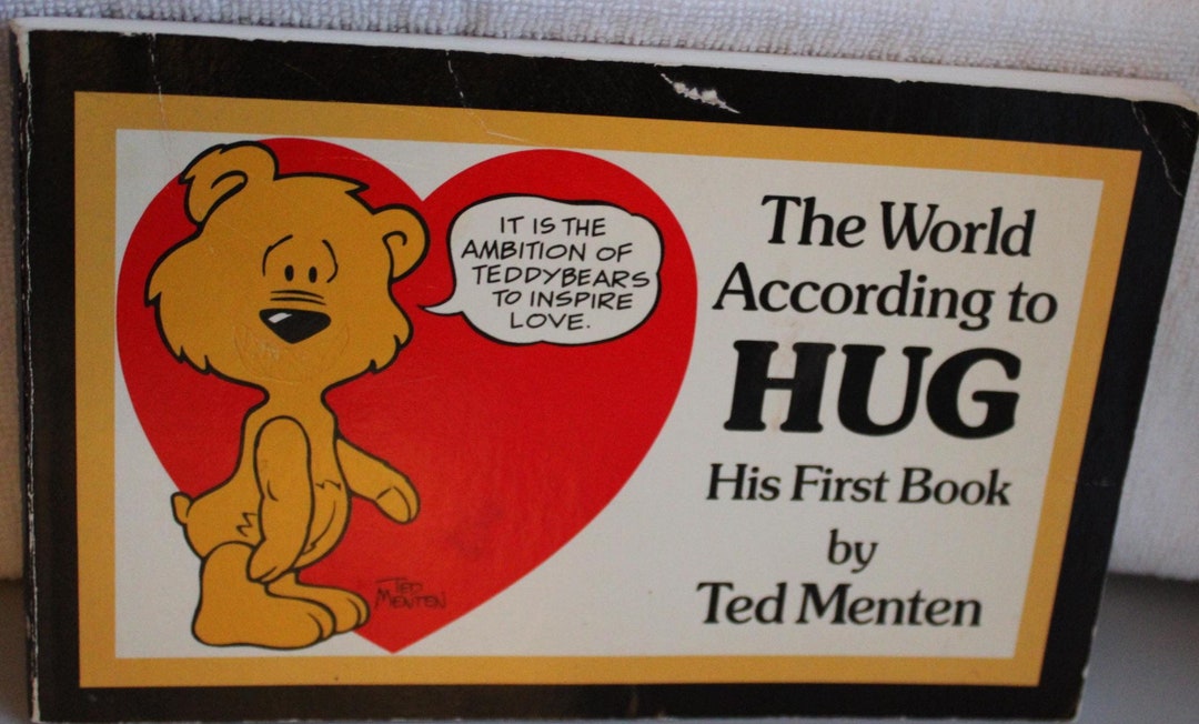 The World According to HUG His First Book by Ted Menten Softcover 1984 ...