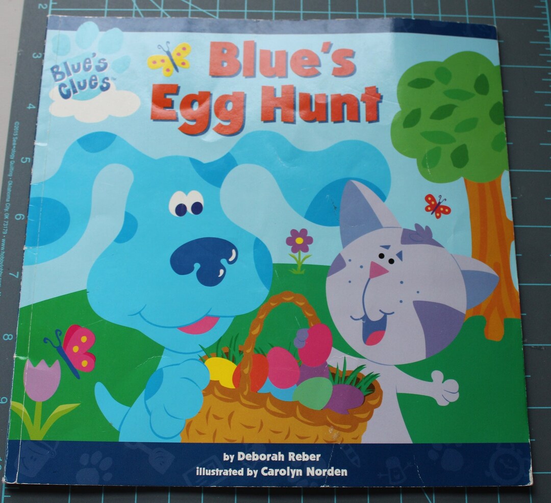 Blue's Clues Blue's Egg Hunt by Deborah Reber Children's Book 2001 - Etsy