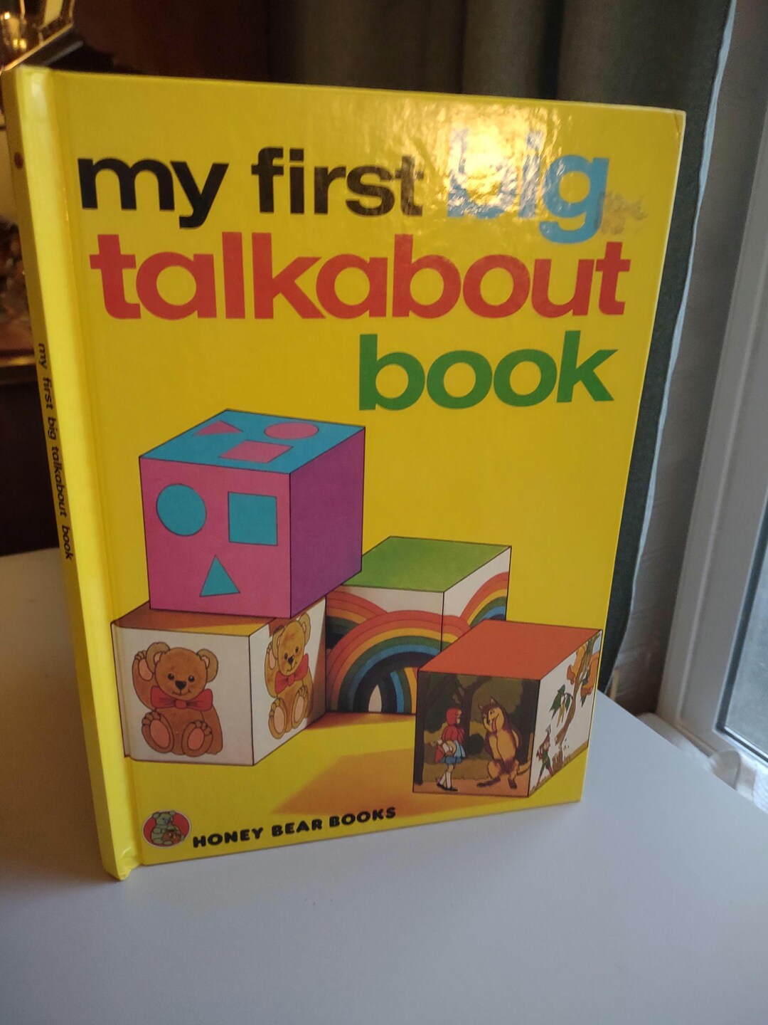 My First Big Talkabout Book 1981 Honey Bear Books Hardcover - Etsy