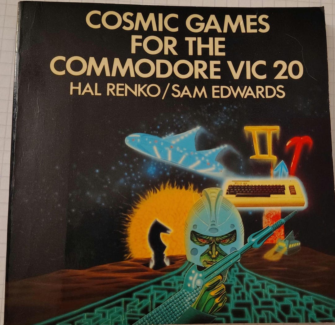 Rare Cosmic Games for the Commodore VIC-20 Hal Renko/sam Edwards ...
