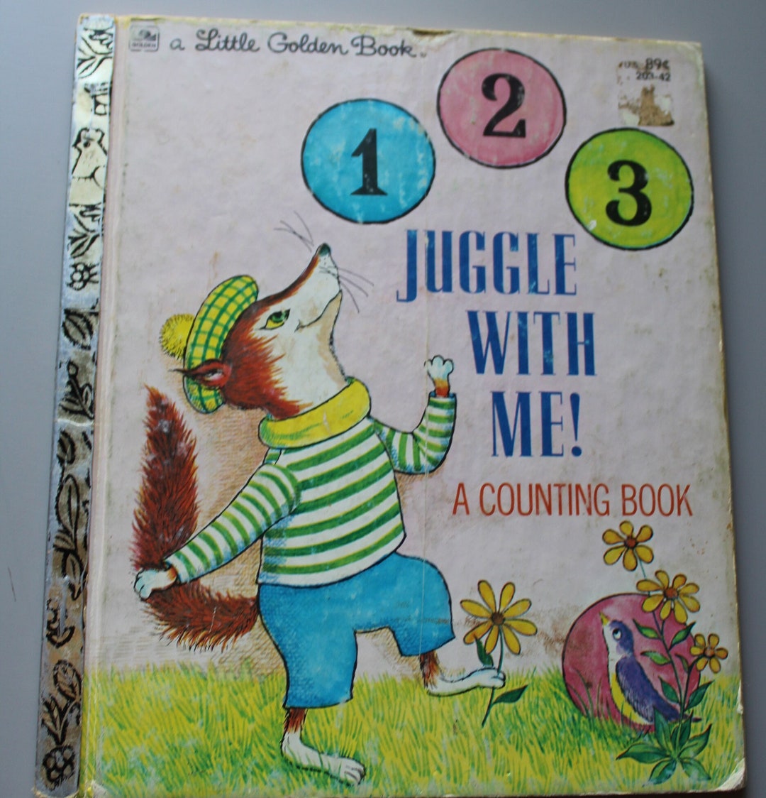 Vintage Children's Book 1 2 3 Juggle With Me! A Counting Book Little ...