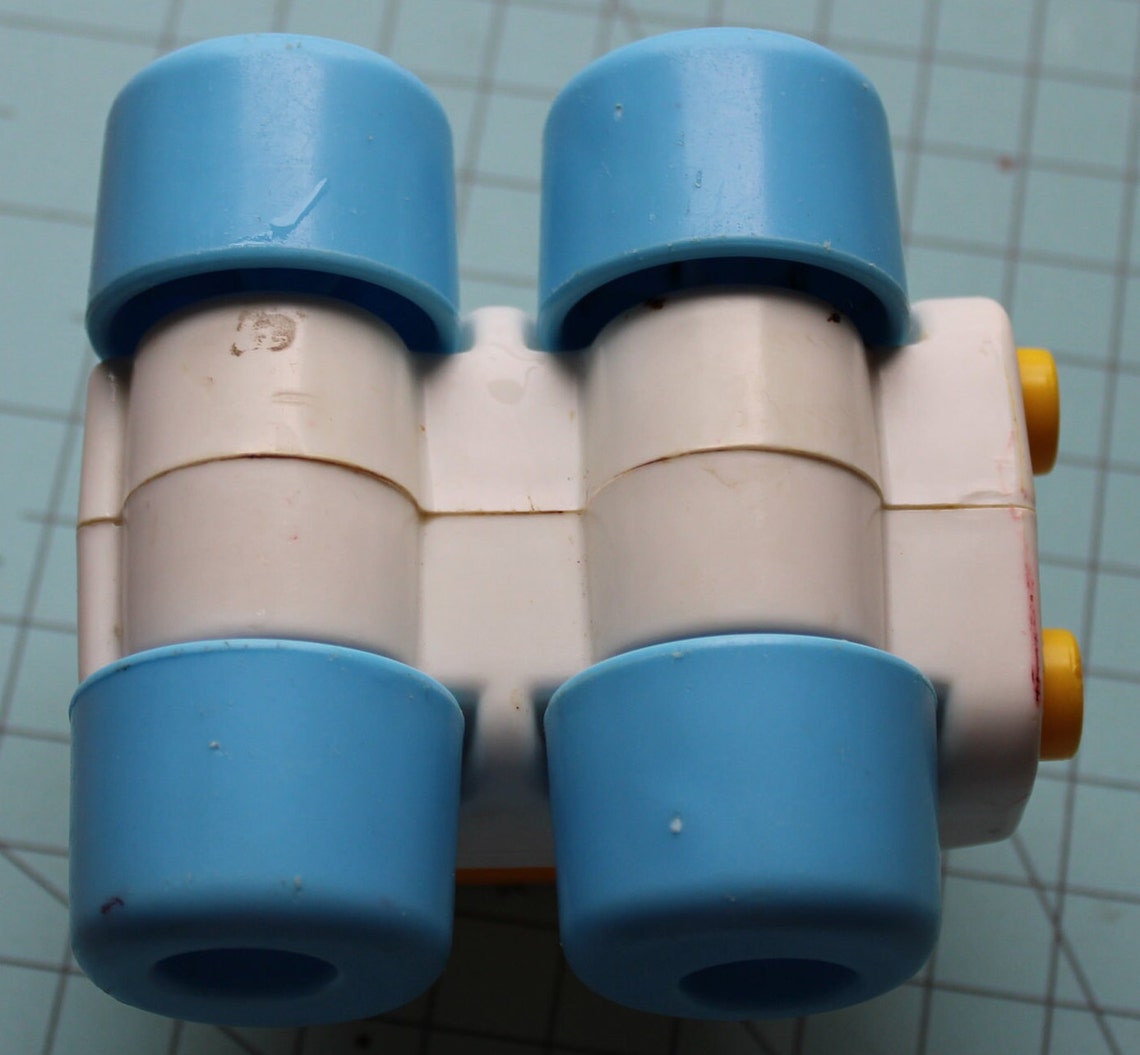 Vintage 1984 Playskool Wee Wheels Yellow Car Truck Handle Rattle Toy - Etsy