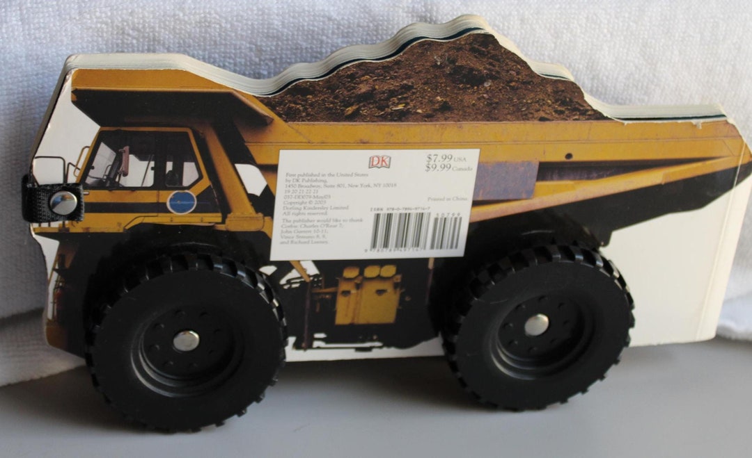 DK Big Dump Truck wheelie Books Board Book 2003 - Etsy