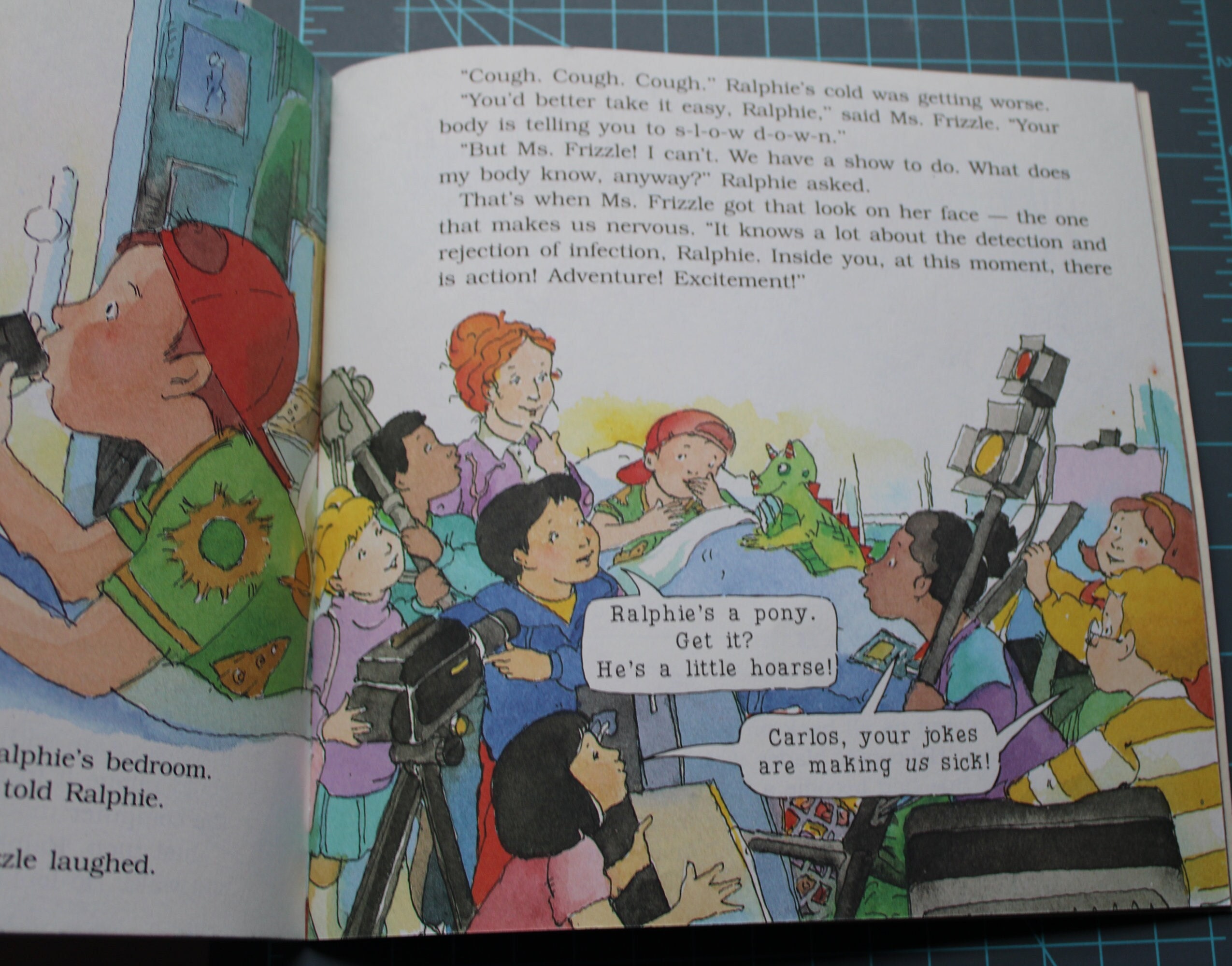 The Magic School Bus Inside Ralphie A Book About Germs 1995 Paperback ...