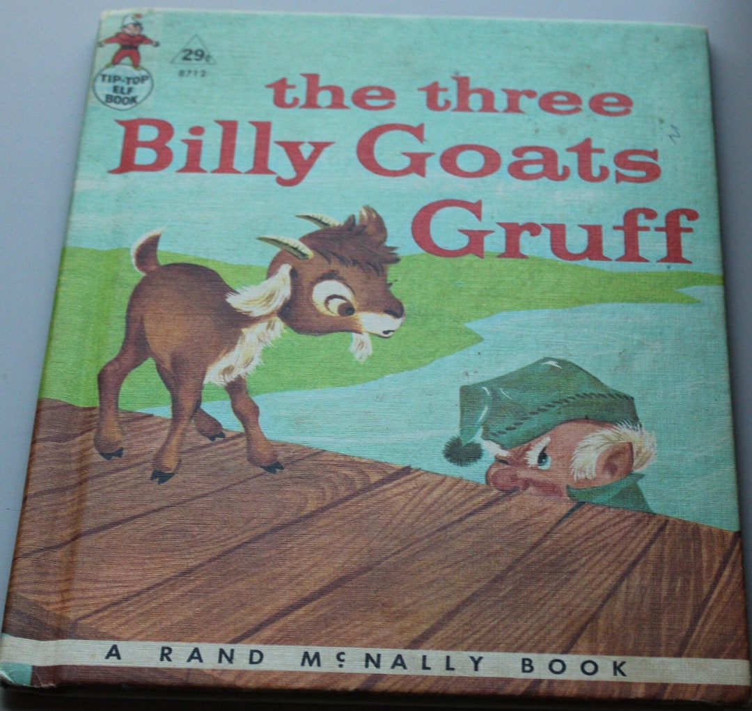 The Three Billy Goats Gruff Rand Mcnally Tip Top Elf 1957 by William ...
