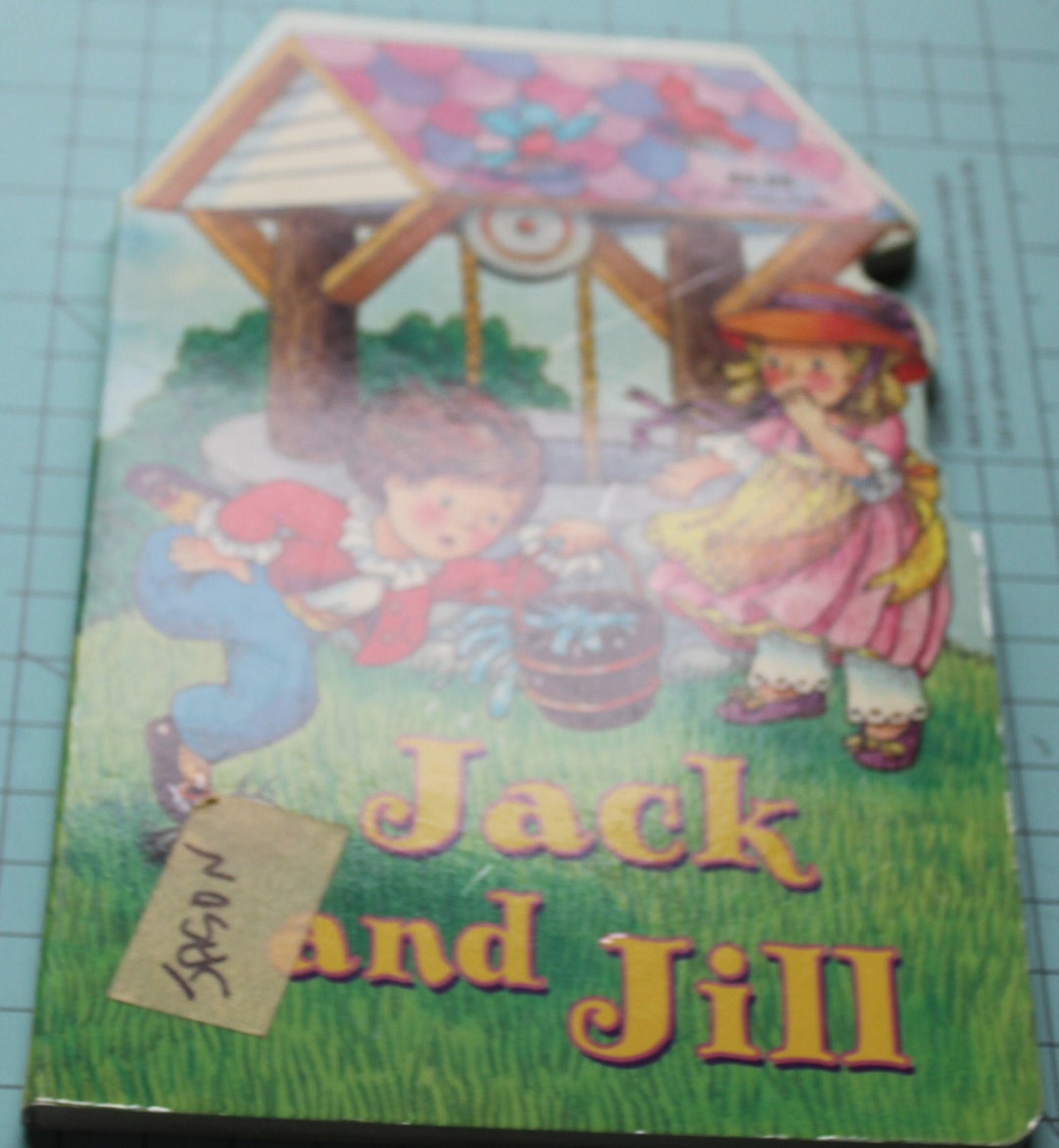 Vintage Jack and Jill Shape Board Book Playmore 1992 Rare - Etsy