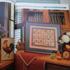 Country Cross-stitch Designs an American Sampler 1990 Hardcover Book by ...