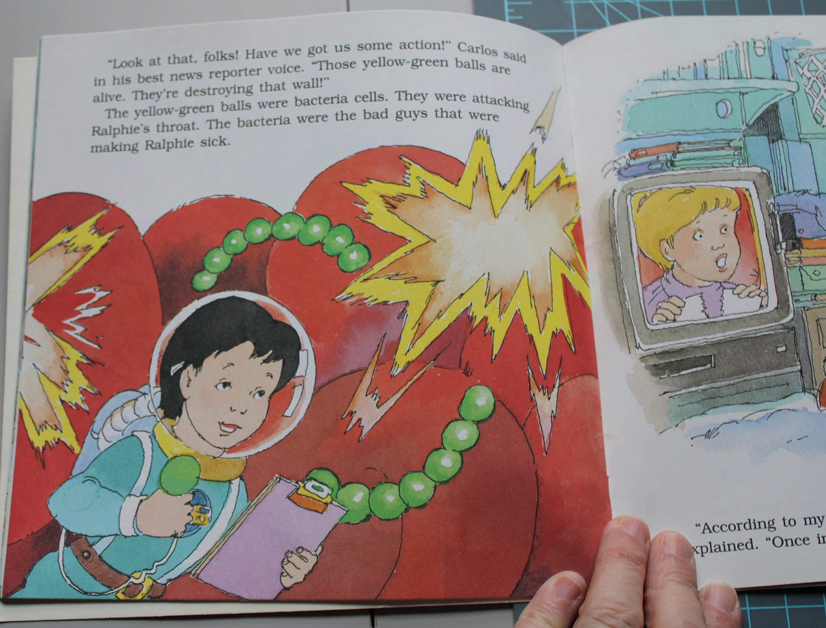 The Magic School Bus Inside Ralphie A Book About Germs 1995 Paperback ...