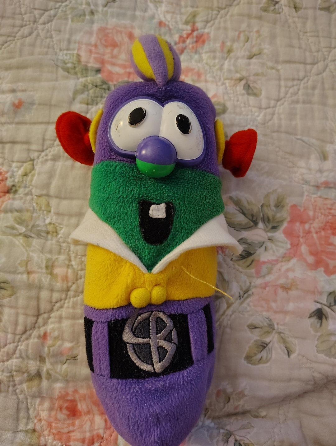 Larry Boy Veggie Tales Plush Beanie C. R. Gibson 1990's 10 Inches - Etsy