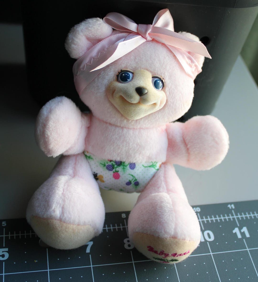 Briarberry Bear Baby Anna Pink Plush Bear 5" Fisher Price 1990's - Etsy