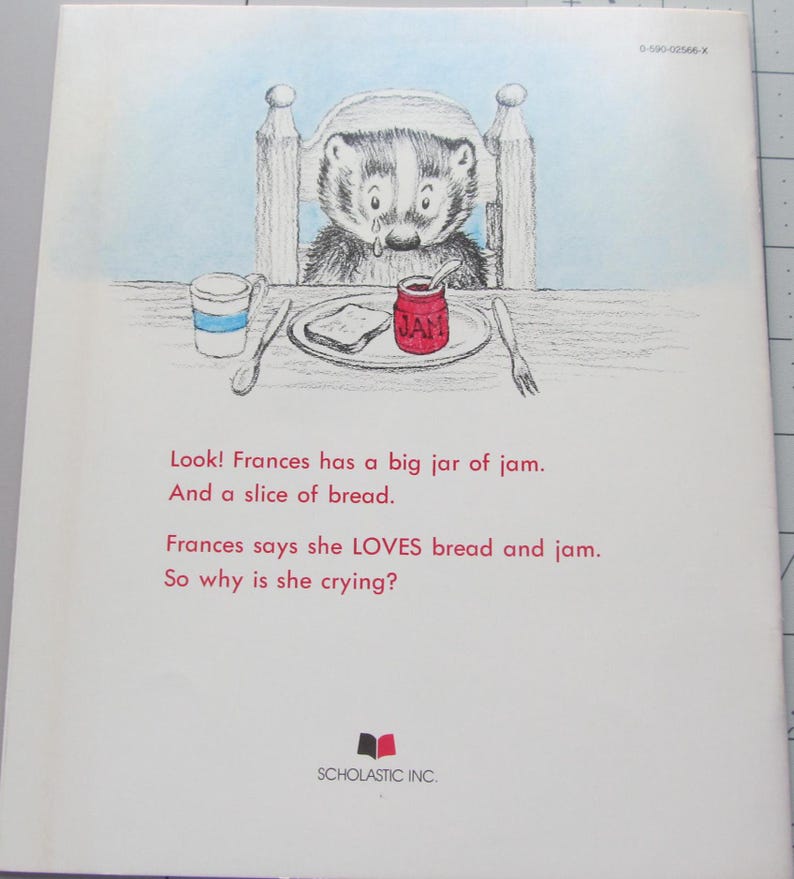 Bread and Jam for Frances Softcover Book by Russell Hoban Pictures by ...