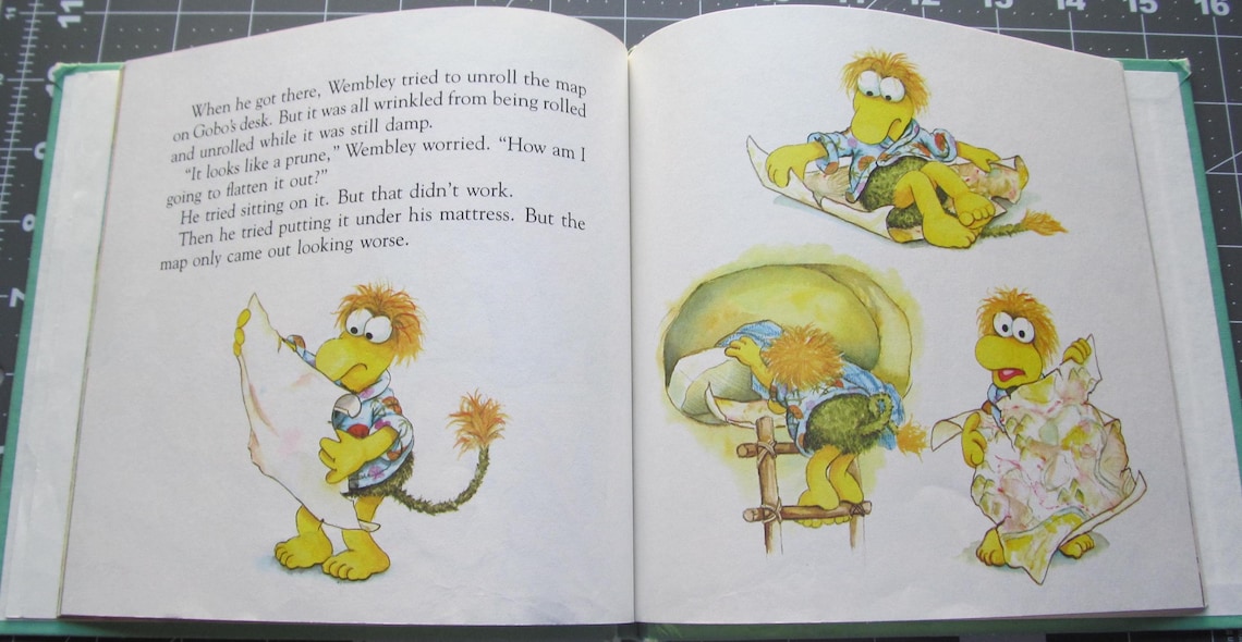 A Fraggle Rock Book Wembley and the Soggy Map Hardcover by Louise Gikow ...