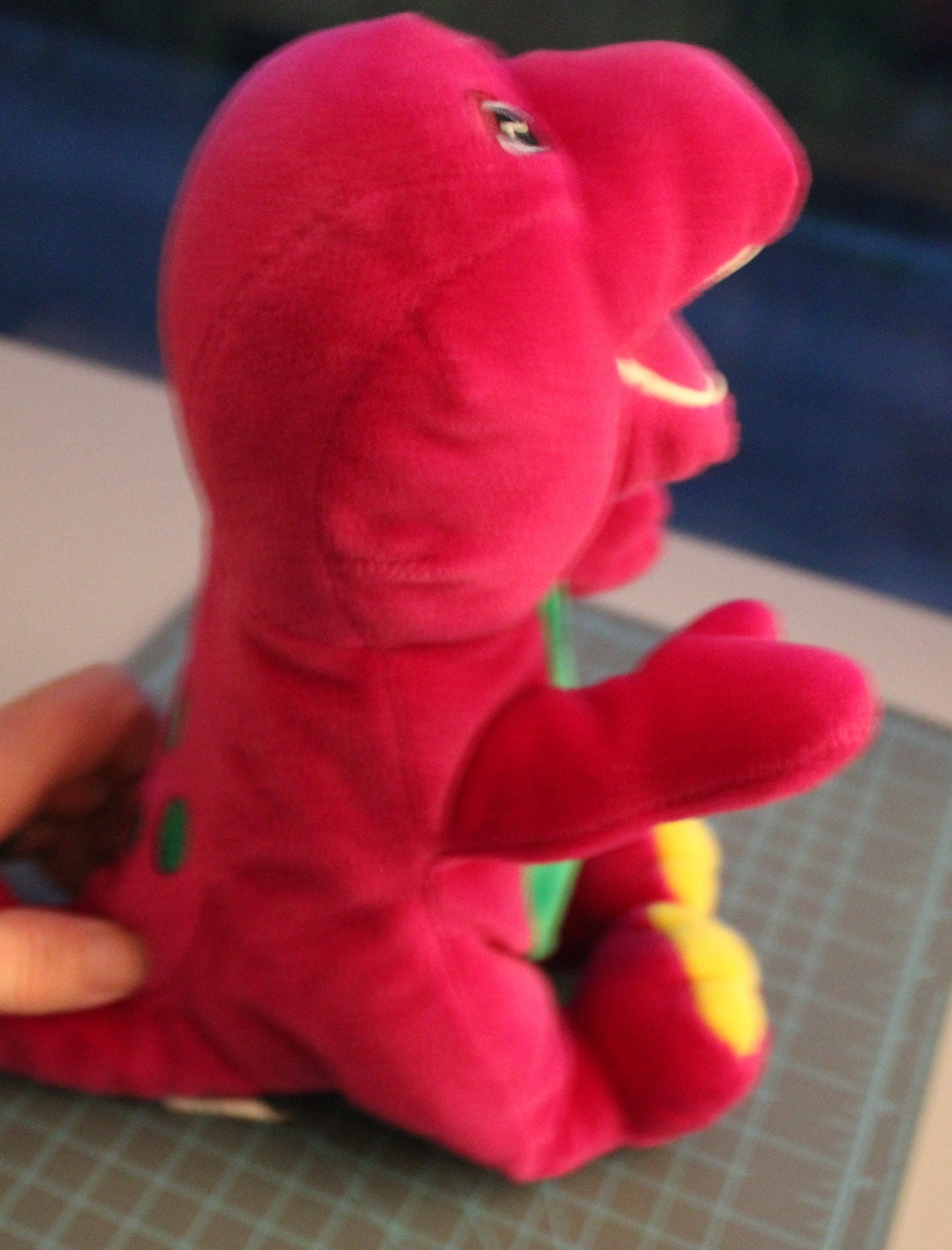 Barney & Friends Purple Dinosaur Plush Stuffed Animal 12 - Etsy