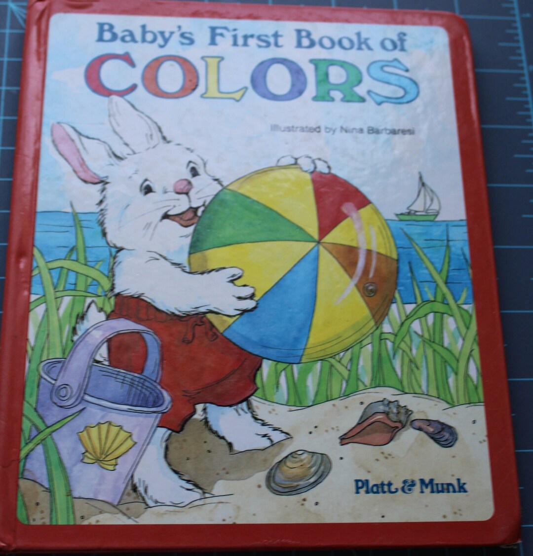 Baby's First Book of Colors Board Book Illustrated by Nina Barbaresi ...