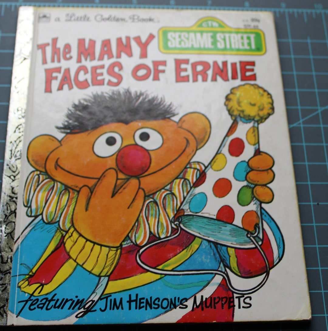 Sesame Street the Many Faces of Ernie Featuring Jim Henson's Muppets A ...