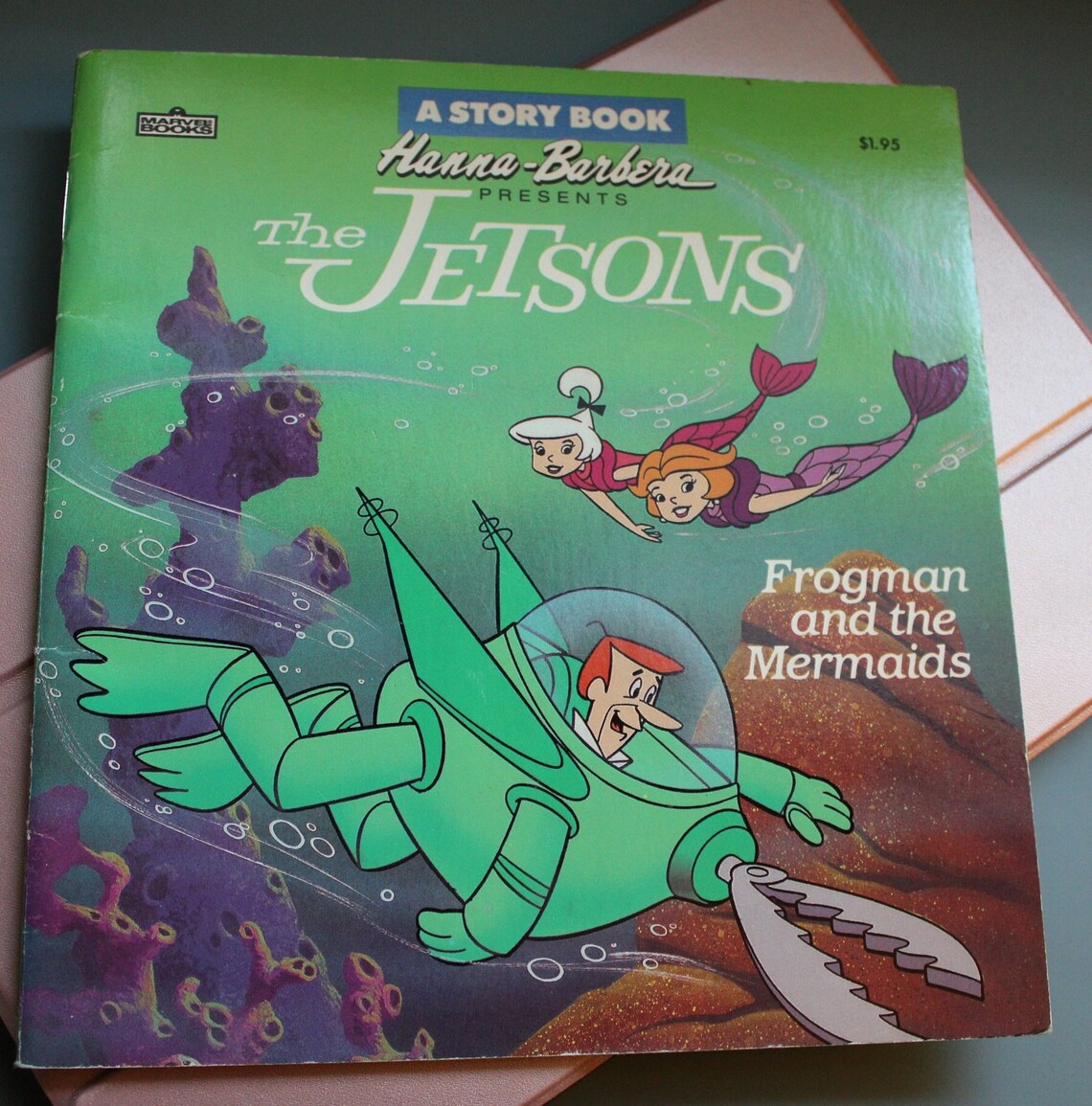 Hanna Barbera Presents the Jetsons Frogman and the Mermaids Book-1988 ...